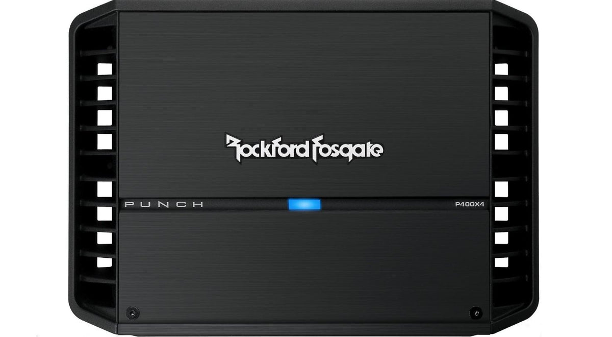 Rockford Fosgate P400X4 Punch 400 Watt 4-Channel Amplifier – Shop Audio ...